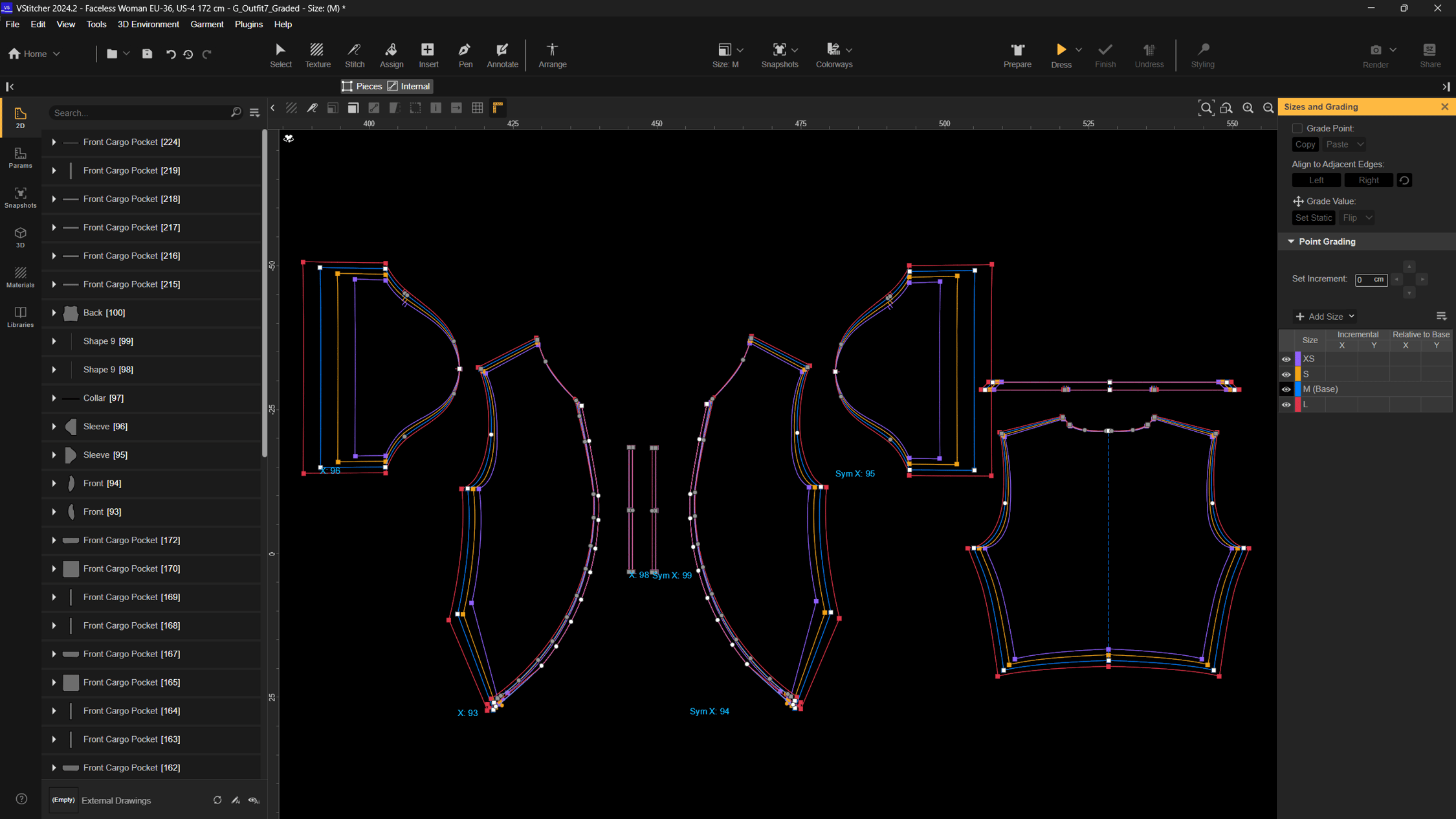 Mastering Pattern Grading and Size Scaling Digitally