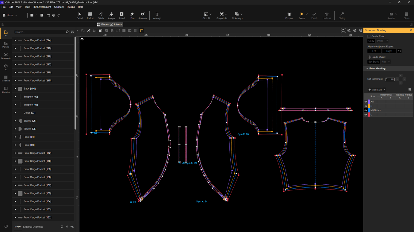 Mastering Pattern Grading and Size Scaling Digitally