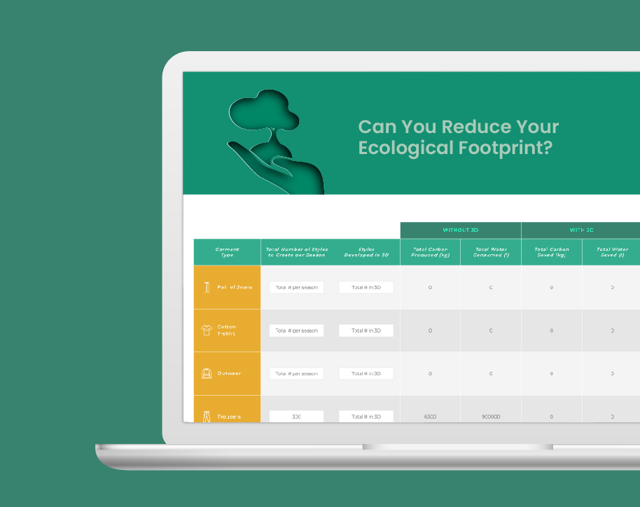 Environmental Calculator | Browzwear